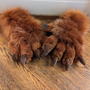 Werewolf Paws / Furry / Fursuit / Canine / Monster / Five Fingers ...