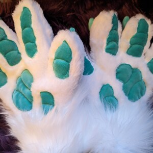 Sergal Paws / Furry / Fursuit / Mochi Minky / New Colors! - Etsy