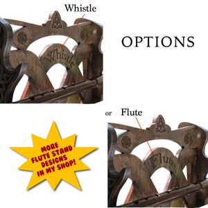 Rustic Celtic Whistle or Flute Rack - Etsy Canada