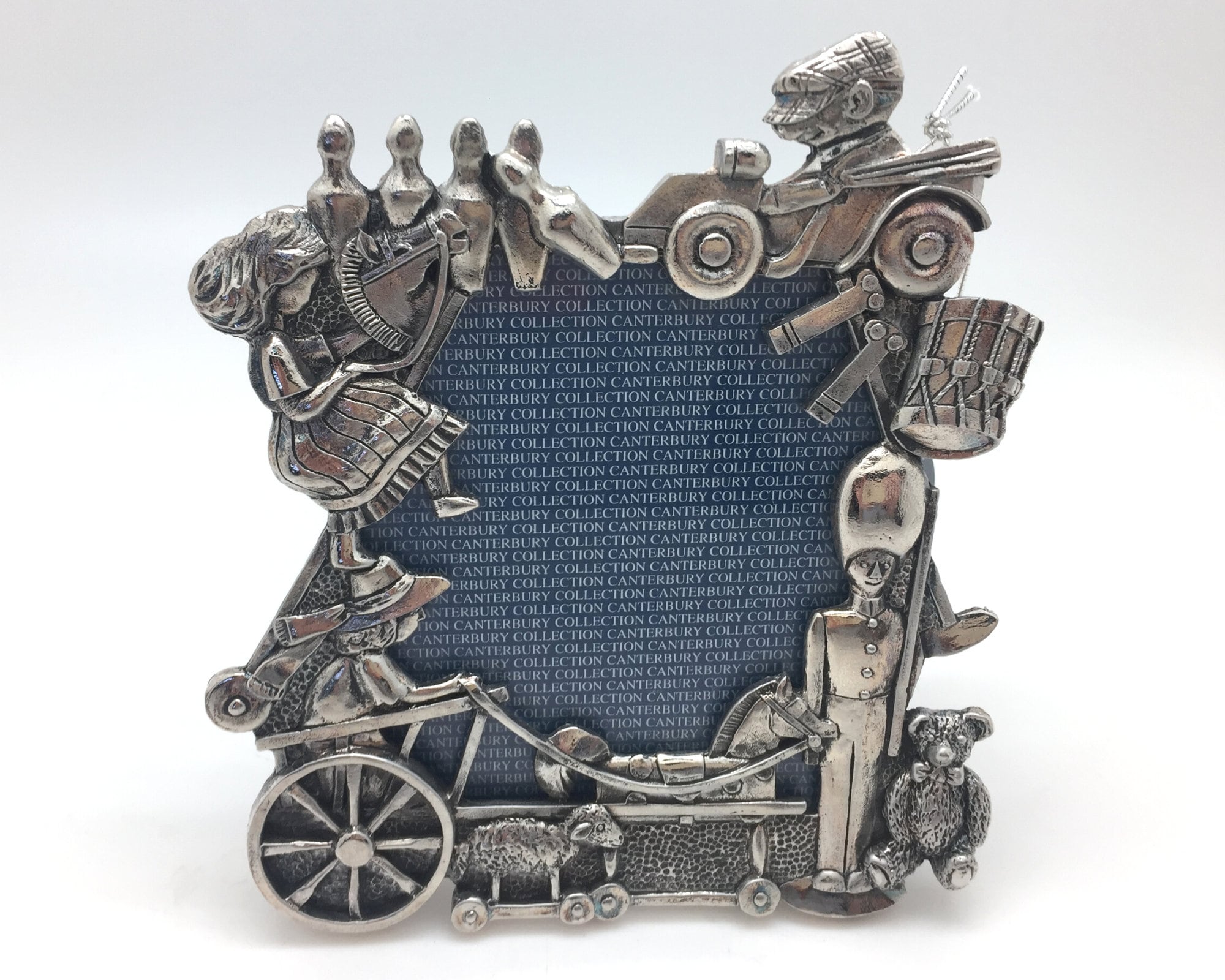 Vintage Childrens Pewter Frame Canterbury Collection by Kitney & Co - Etsy