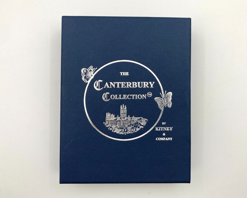 Vintage Childrens Pewter Frame Canterbury Collection by Kitney & Co - Etsy