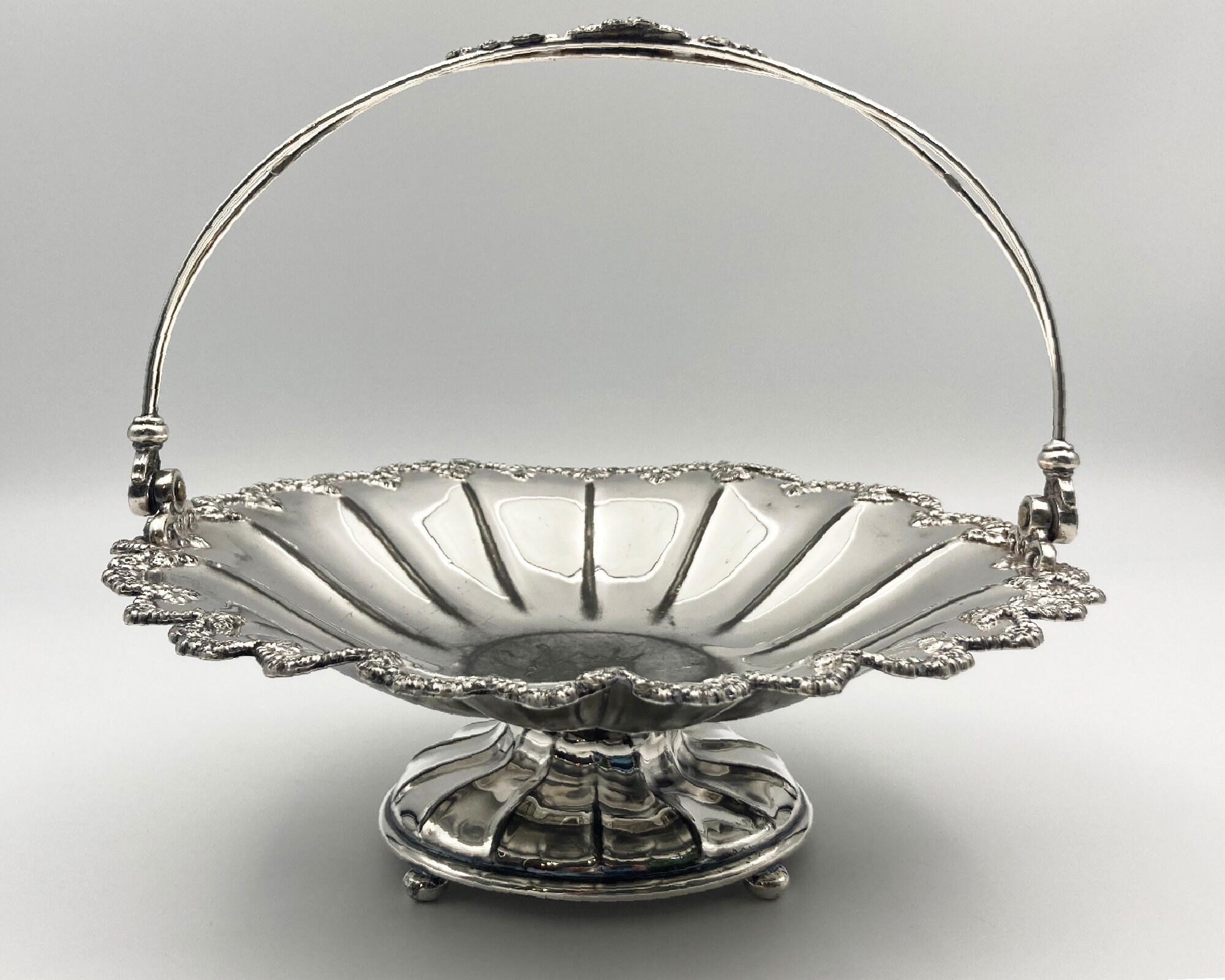 Antique Pairpoint Silver Quadruple Plate Brides Basket Bowl - Etsy