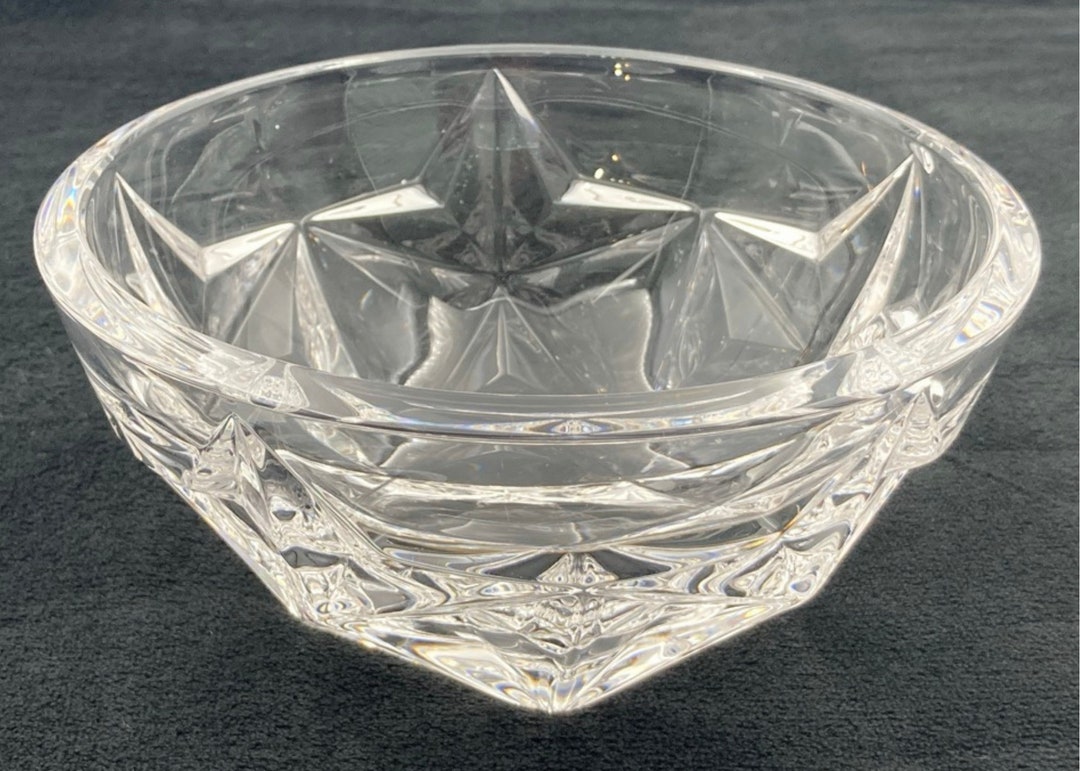 Vintage Tiffany & Co Star Crystal Bowl_holiday, Christmas, Hanukkah ...