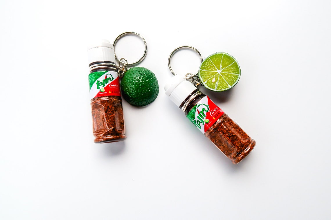 Refillable Tajin With Lime Keychain - Etsy