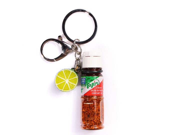Refillable Tajin With Lime Keychain - Etsy