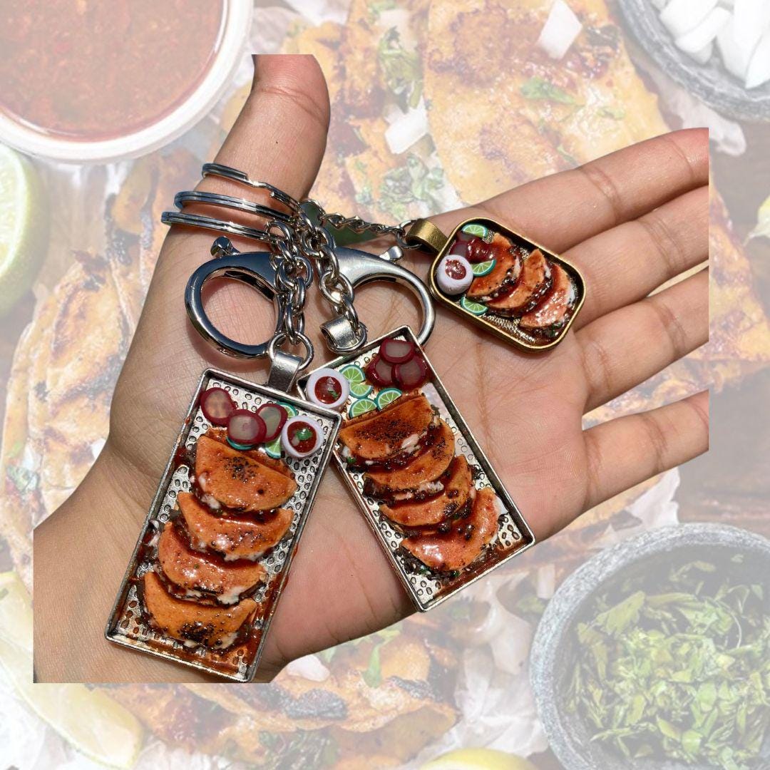 Birria Tacos Keychain - Etsy