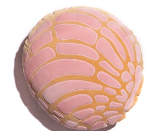 Pan Dulce Pink Concha Pillow, Concha Pillow up to 20, Mexican Food ...