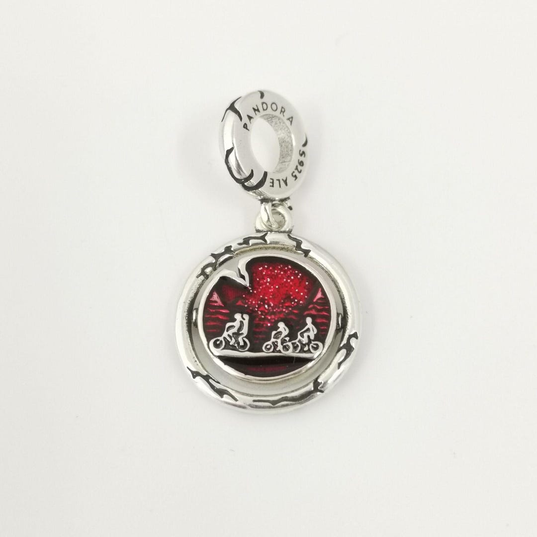 Pandora Stranger Things Glow-in-the-dark Upside Down Dangle Charm - Etsy
