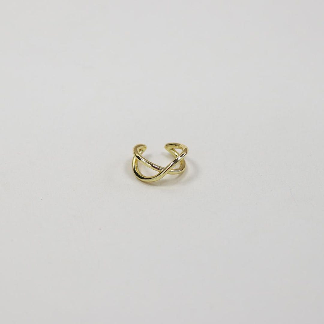 PANDORA Organic Infinity Symbol Ear Cuff - Etsy