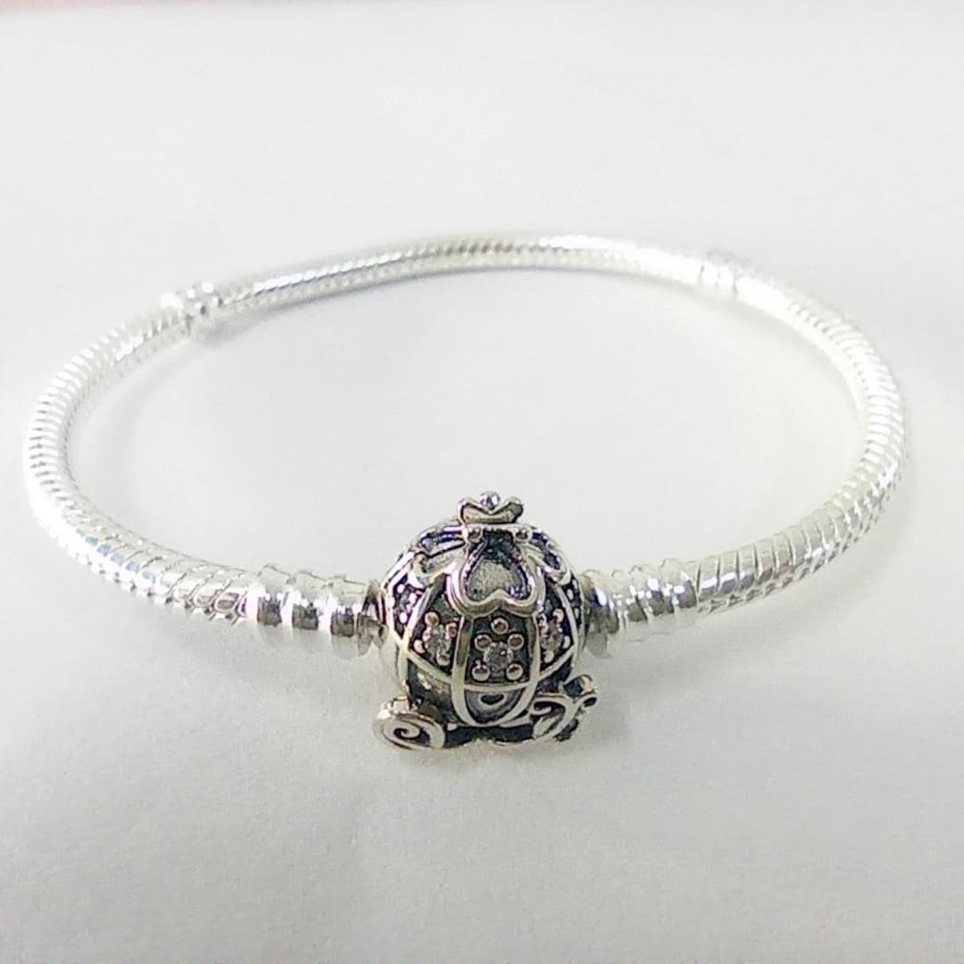 2020 Pandora Cinderella Pumpkin Coach Clasp Bracelet - Etsy UK