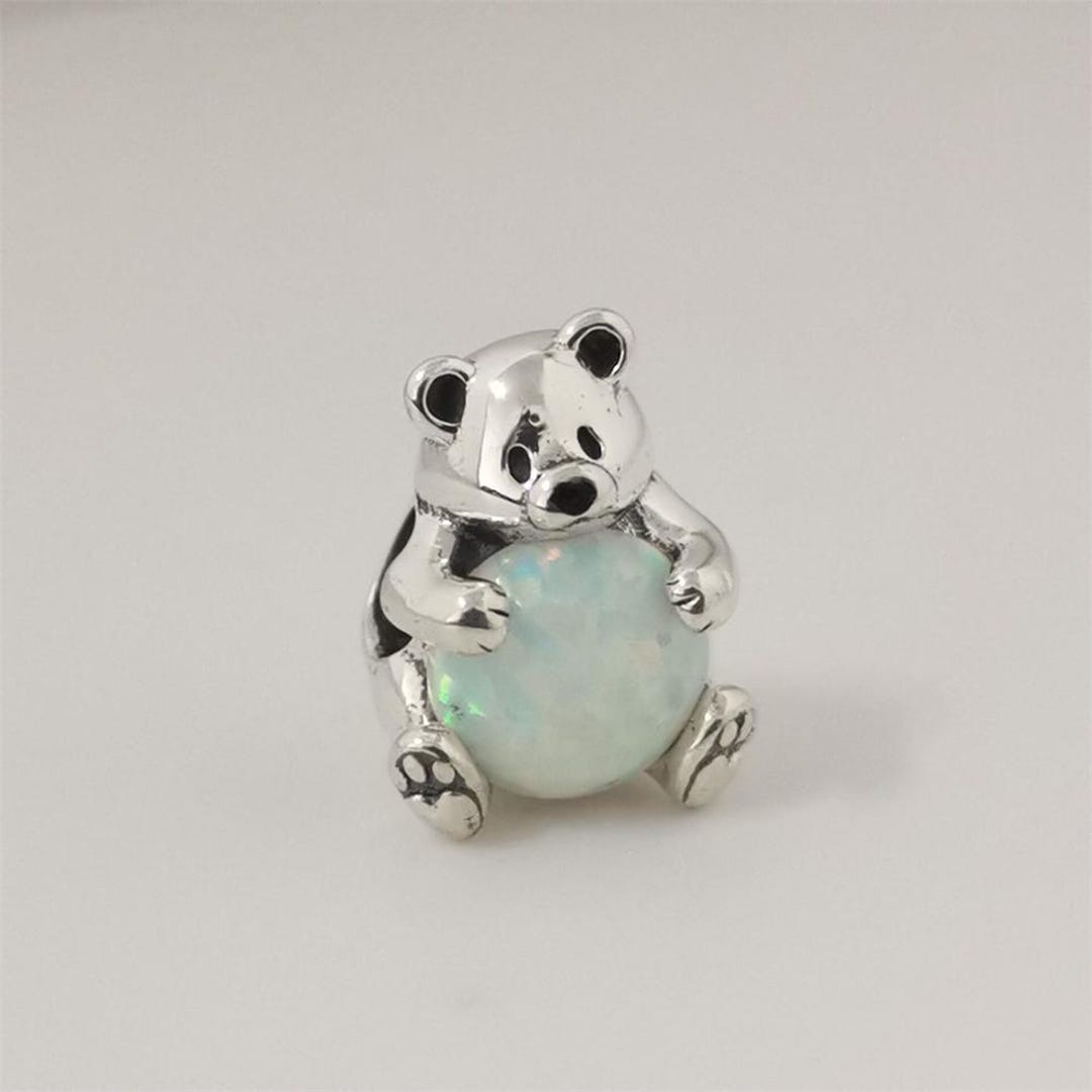 Pandora Polar Bear Charm - Etsy