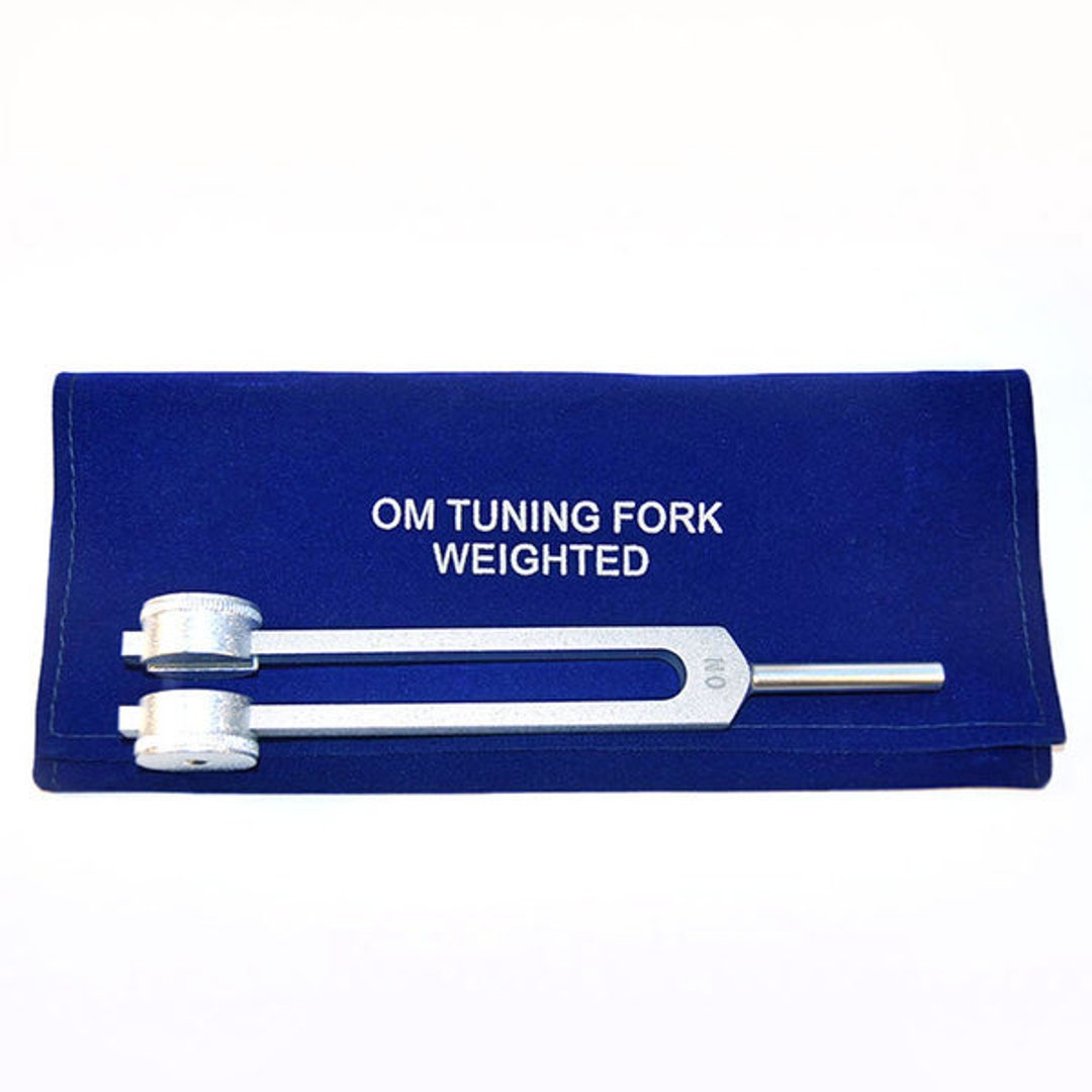 Cosmic Mid Om Tuning Fork Weighted 136.10 Hz - Etsy