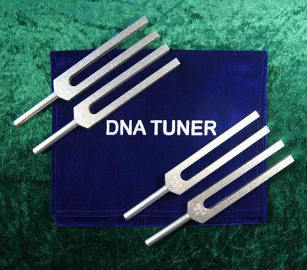 DNA Nucleotides Tuning Fork Set (537.8hz - 550hz) (20% Xmas Discount ...