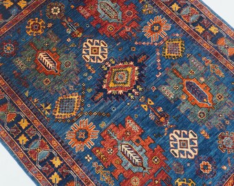 Blue Persian Rug - Etsy