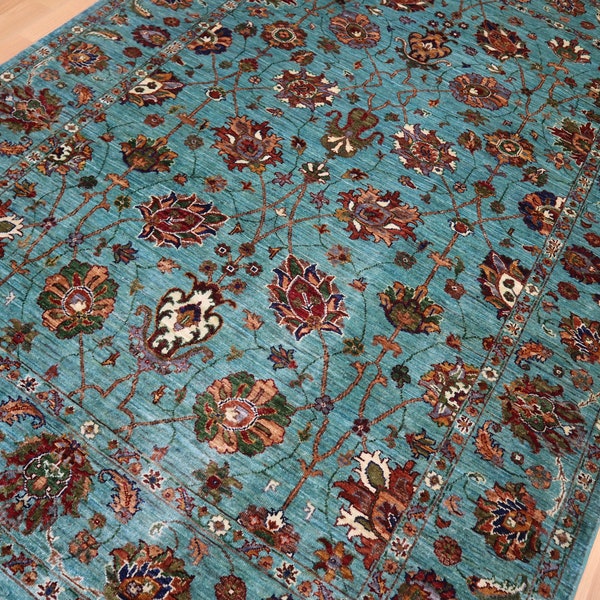 Blue Persian Rug - Etsy