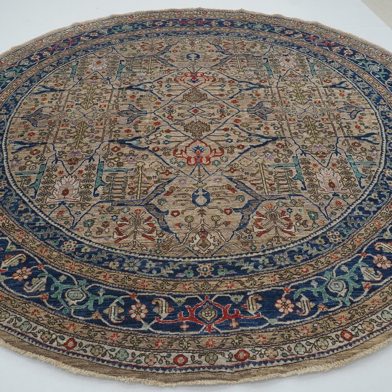 Large Round Rug - Etsy