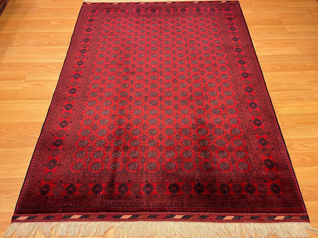 5x6 Belgic Area Rug Super High Quality Afghan Handmade Rug Made W ...