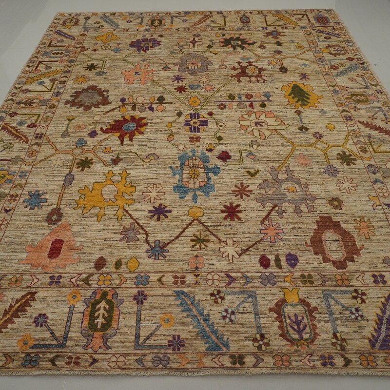 Oushak Rug 9x12 - Etsy