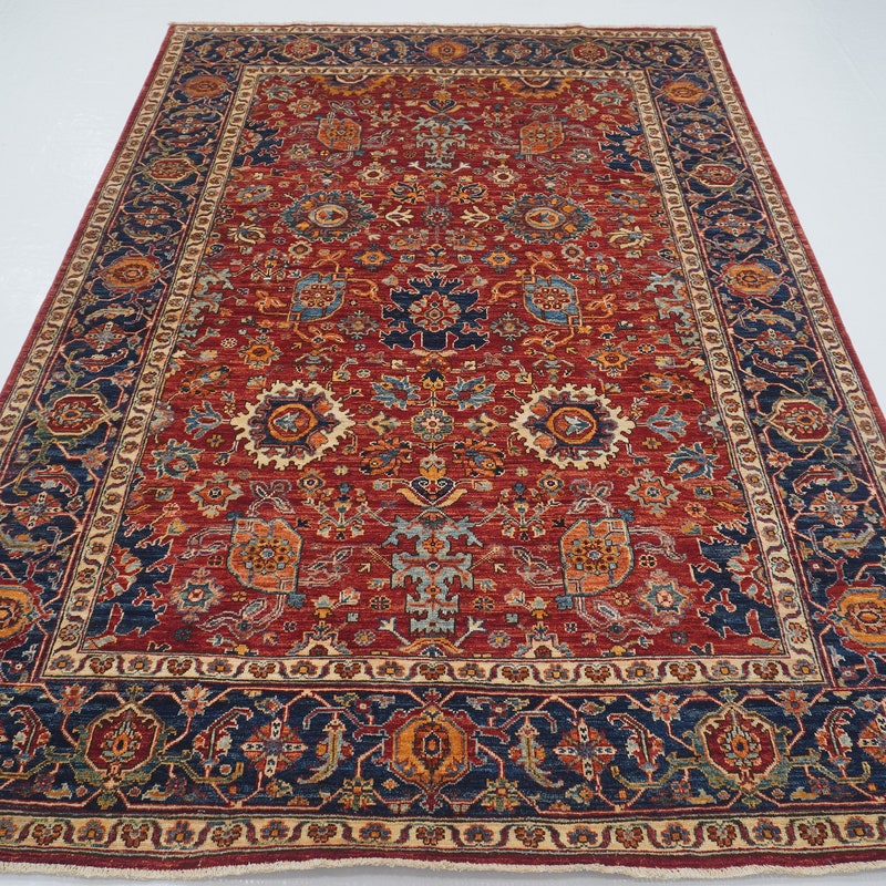 Red Persian Rug - Etsy