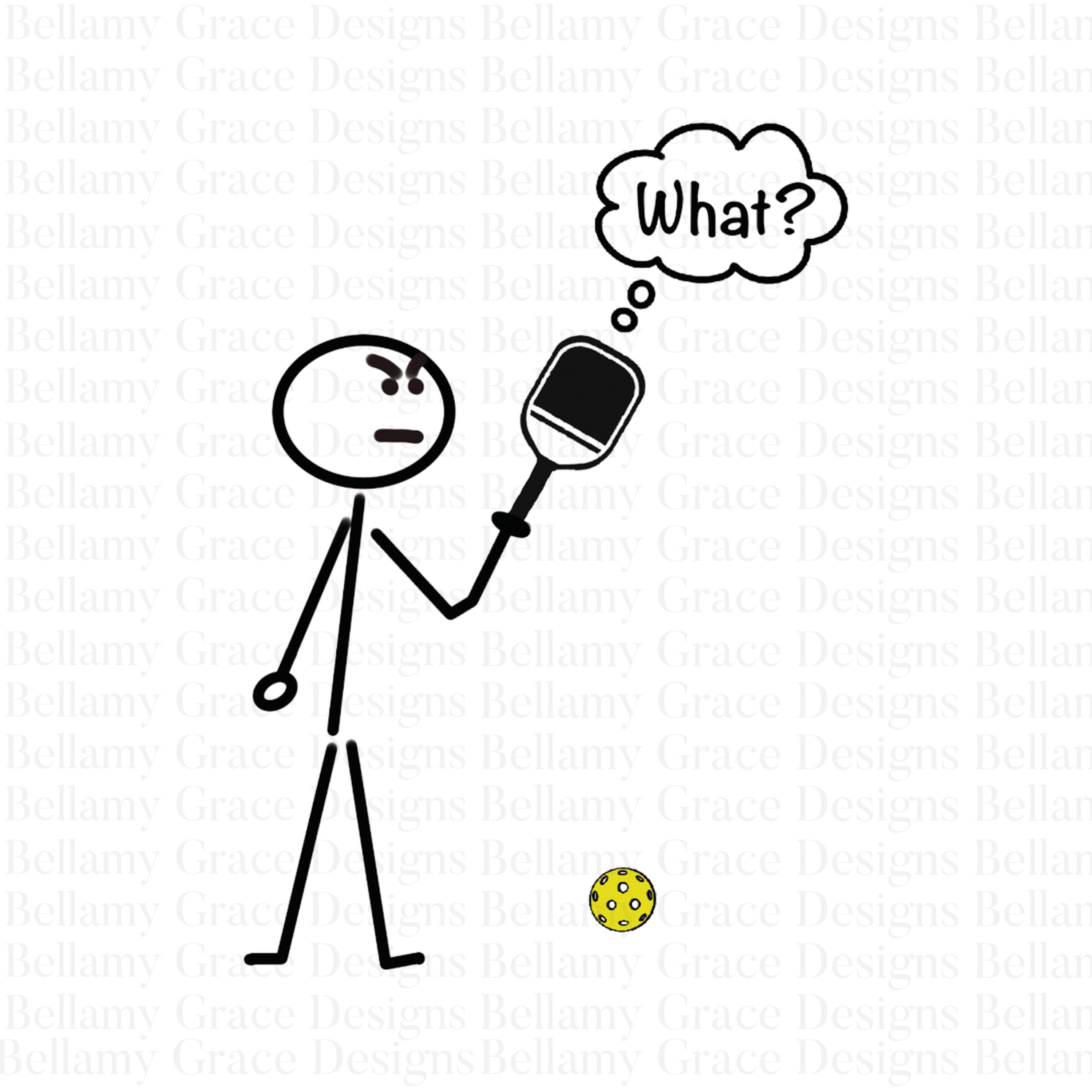 What Pickleball Sublimation Transfer Graphic Pickle Ball T-shirt Design ...