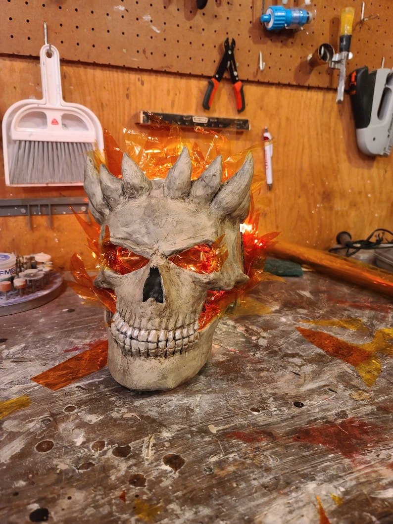 King of Hell Ghost Rider - Etsy