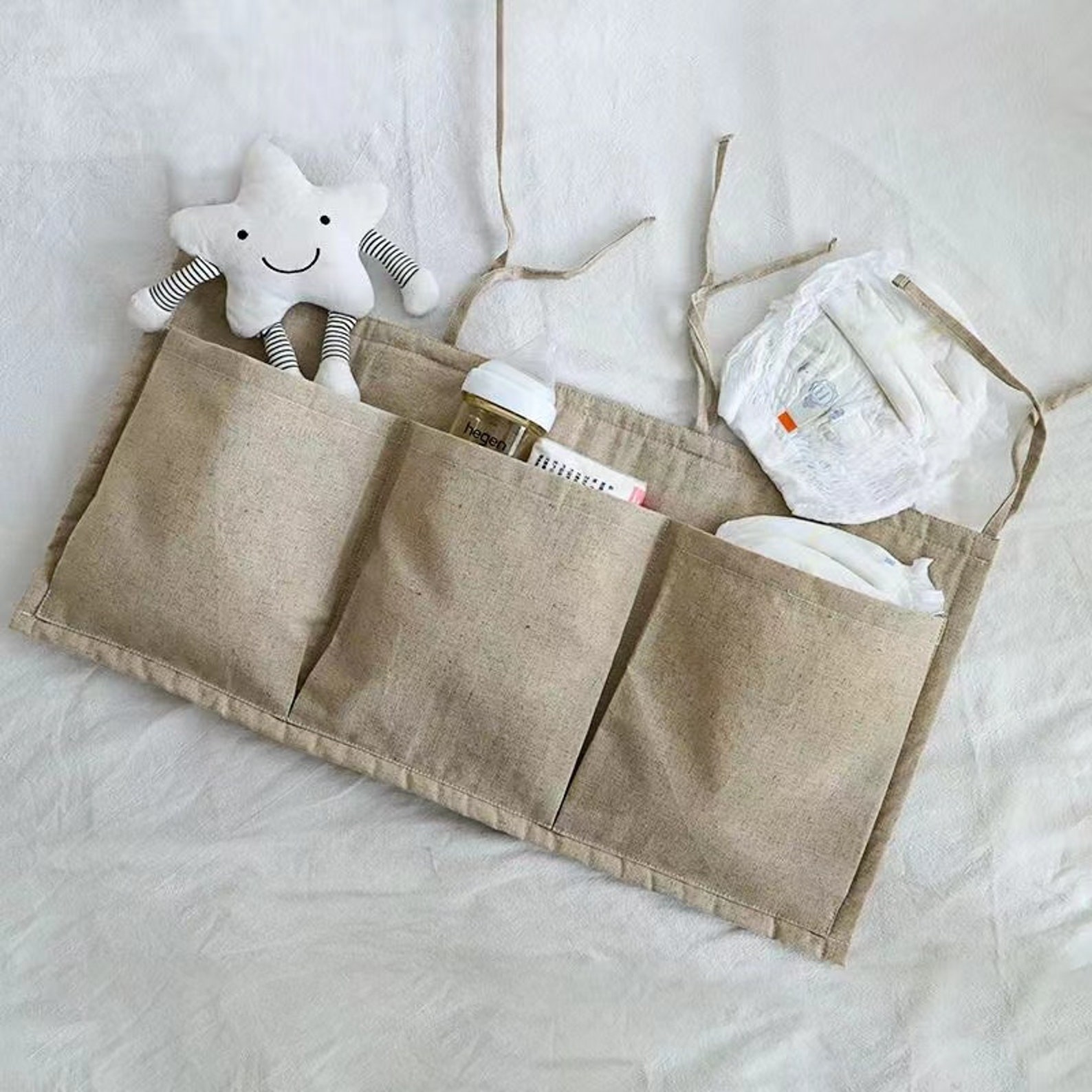 Sundries Organizer Hanging Storage Bag Bed Door Wardrobe - Etsy