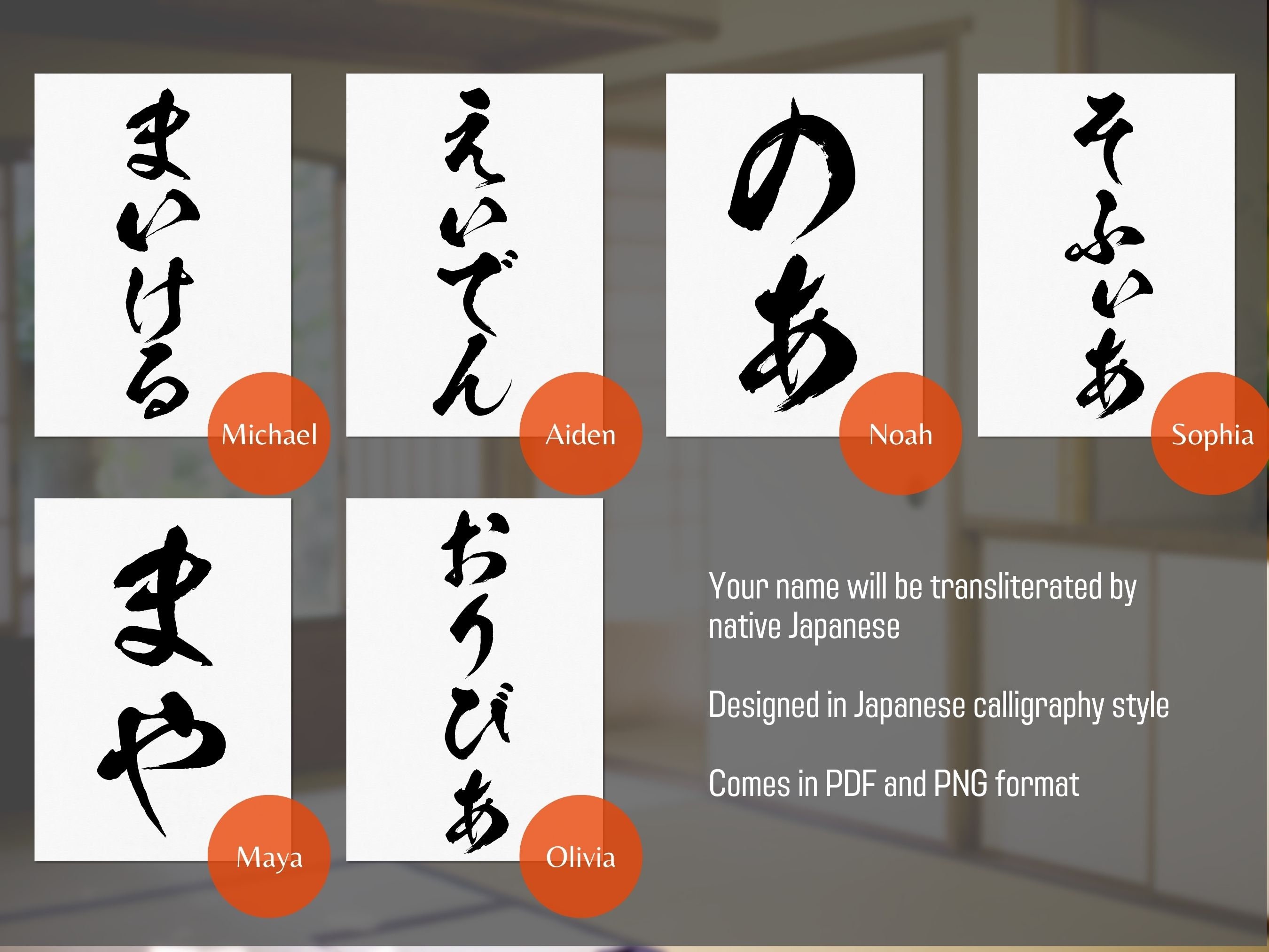 Your Name in Hiragana, Your Name in Japanese, Transliterated Hiragana ...