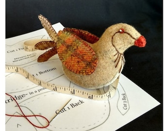 Partridge in a Pear Tree Christmas Needlepoint DIY Kit - Etsy