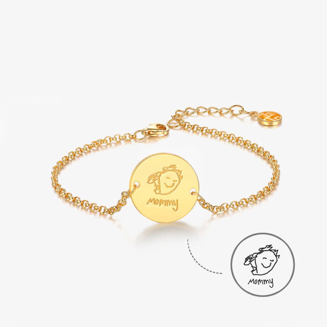 Personalized Chain Bracelet Custom Silver Bracelet Stick - Etsy