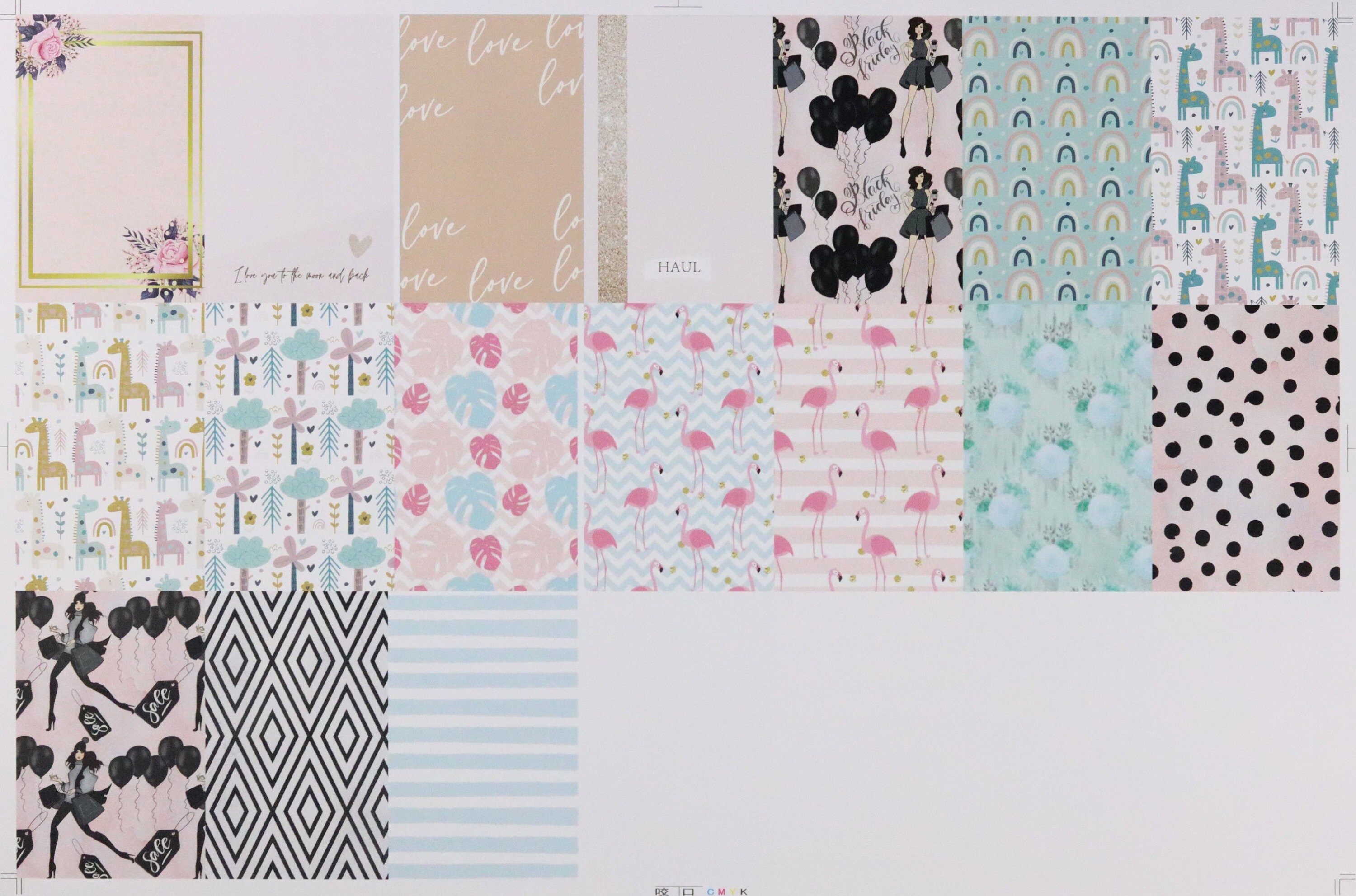 Sticker Frames for 2x3 Instant Film Boho Aesthetic Designs Perfect Gift ...