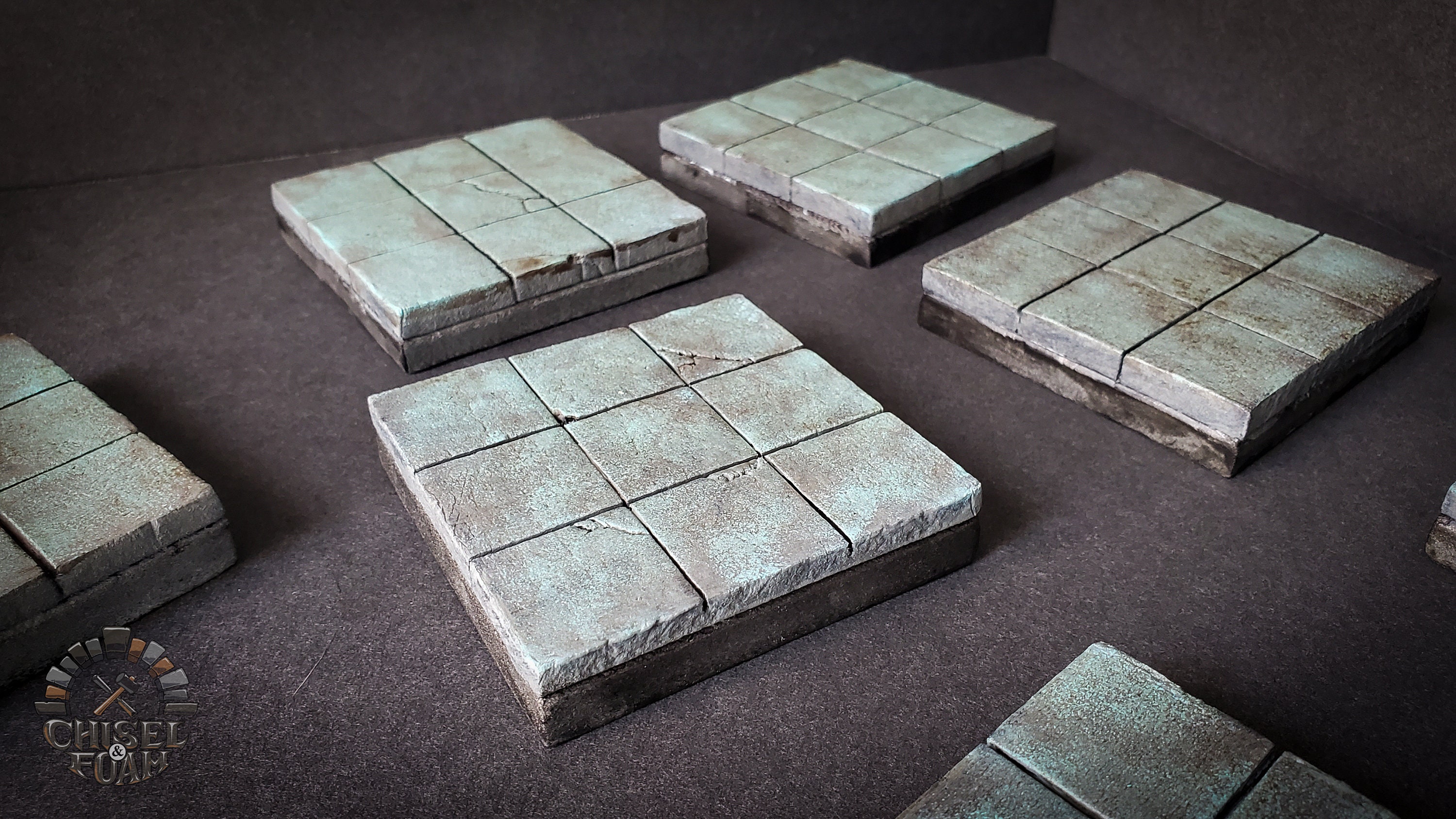 Dungeon Tiles DND RPG Foam Dungeon Tile Terrain Tabletop Ready Set of ...