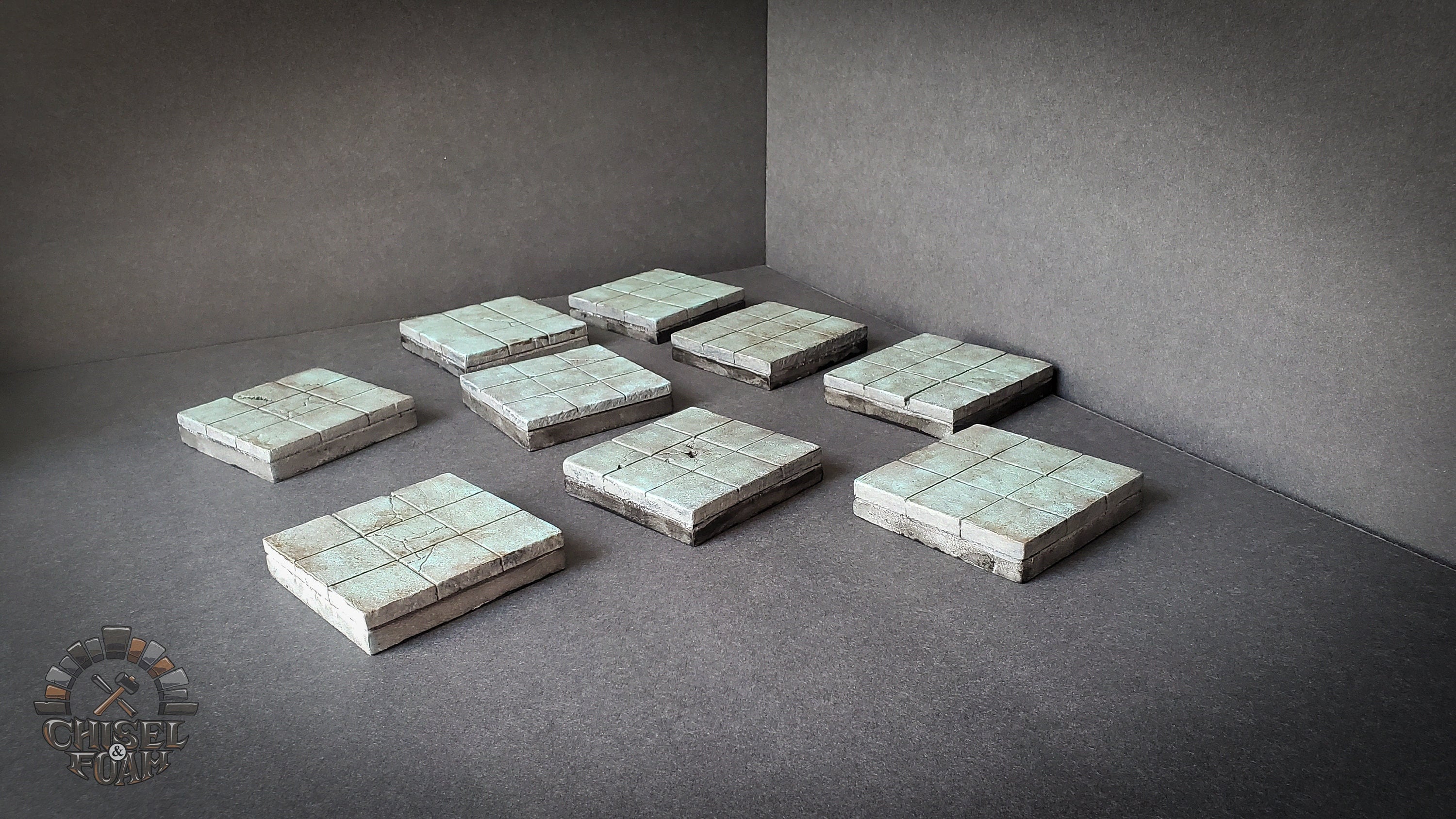 Dungeon Tiles DND RPG Foam Dungeon Tile Terrain Tabletop Ready Set of ...