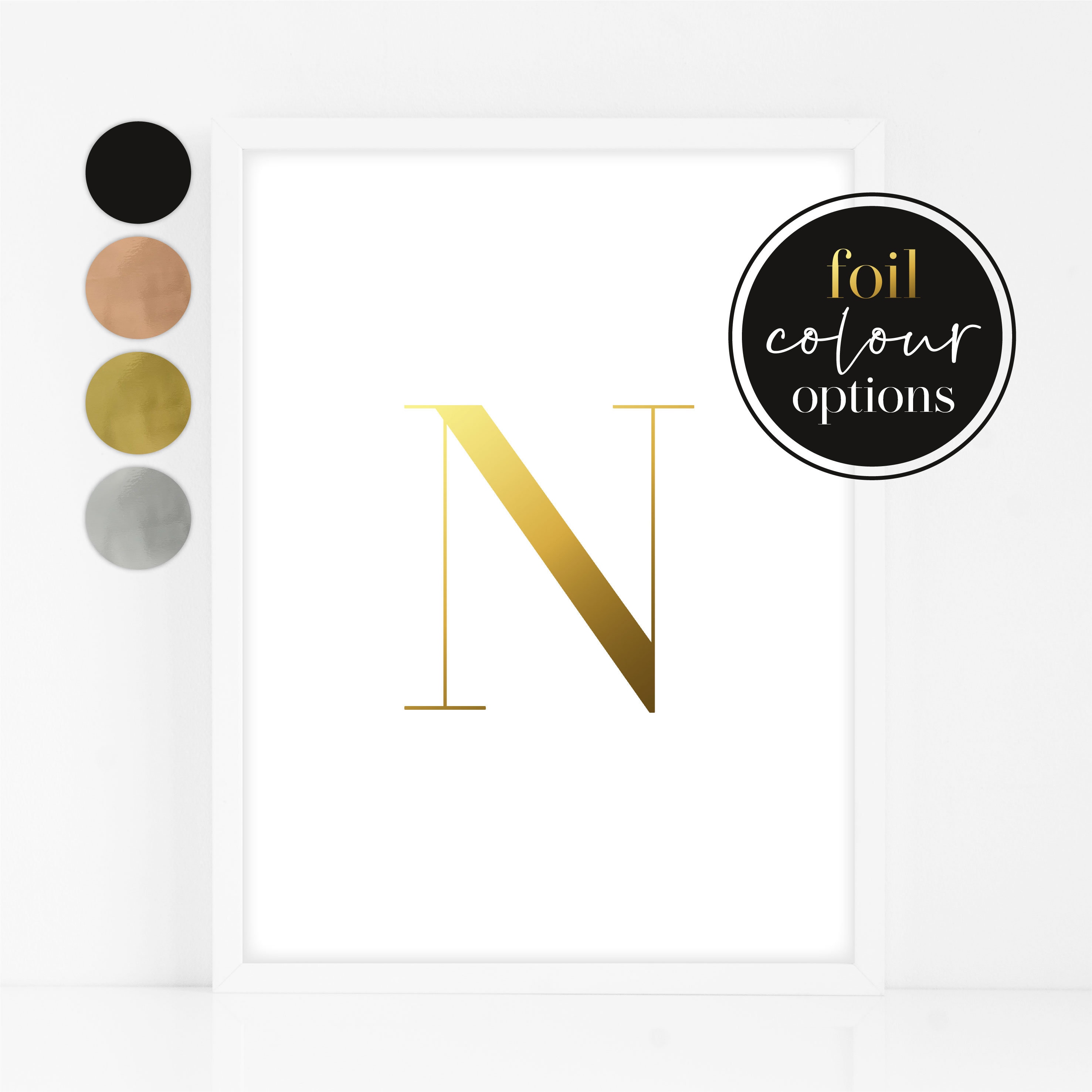 Letter N // Initial N // Letter N Monogram // Letter N Nursery - Etsy UK