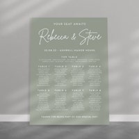 Seating Plan - Etsy