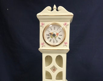 Porcelain Clock - Etsy