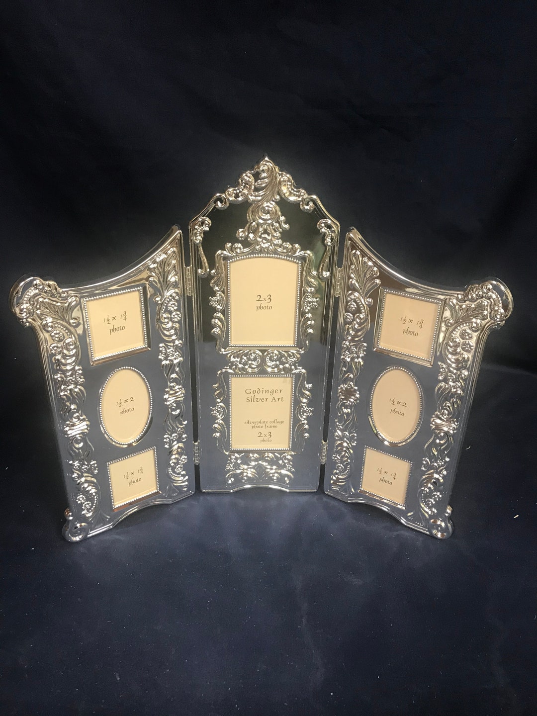 Vintage Baroque Collage Frame - Etsy