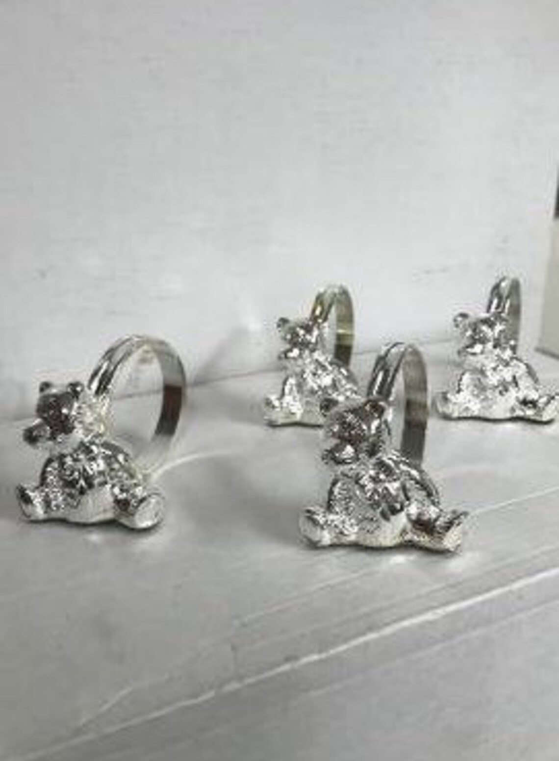 Bombay Company Bear Napkin Rings - Etsy