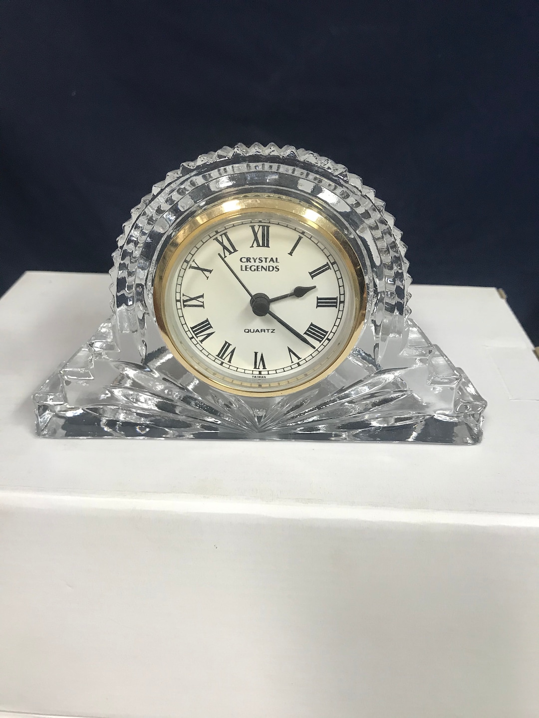 Vintage Crystal Legends Clock - Etsy