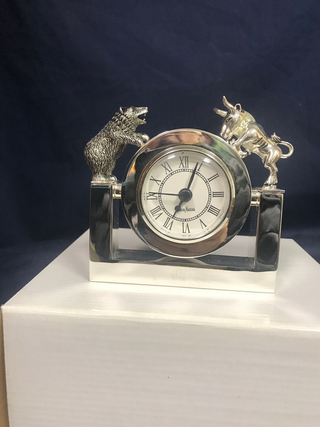 Vintage Stock Exchange Desk Clock - Etsy Canada