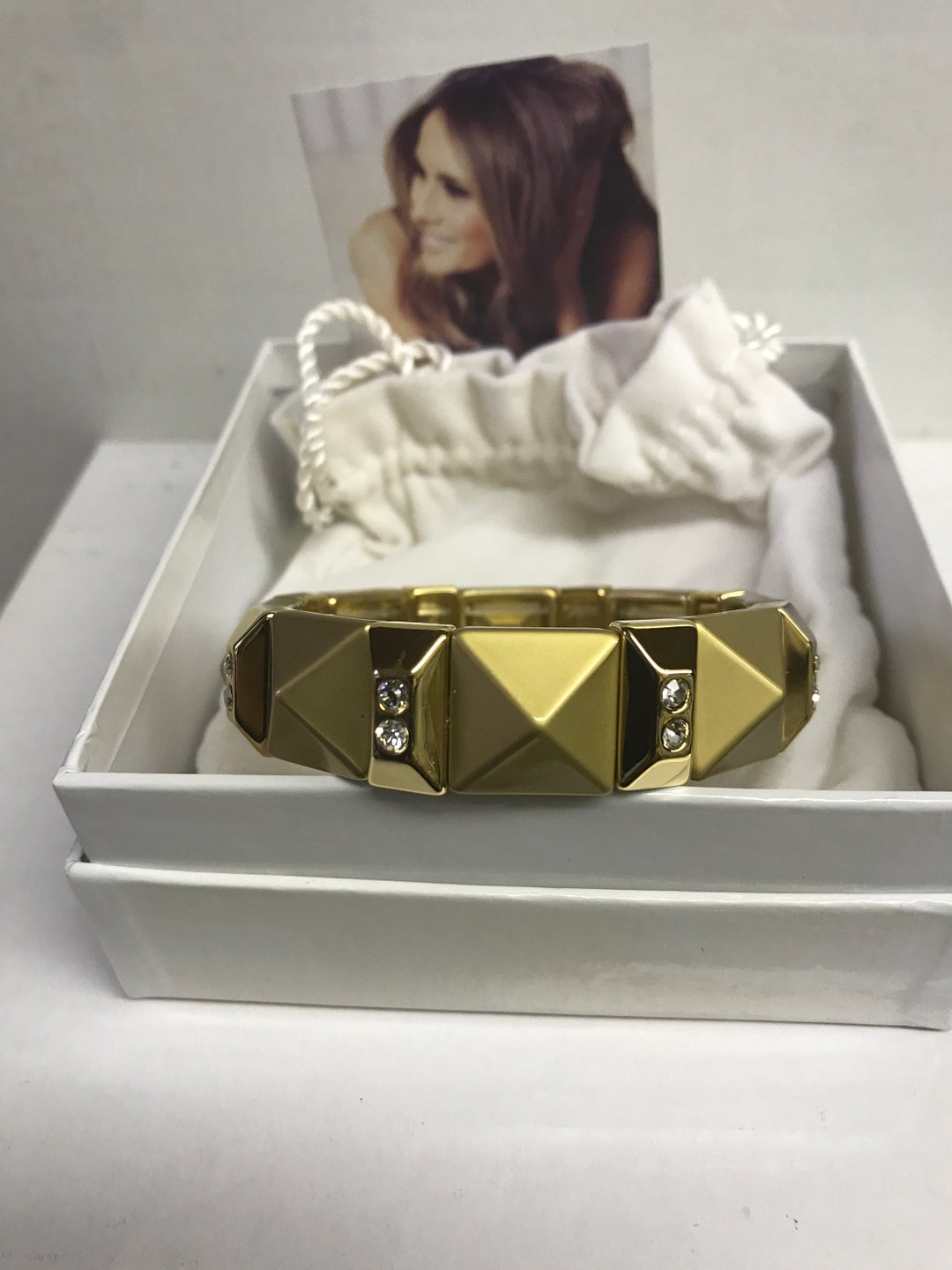 Melania Trump Gold Cuff Bracelet - Etsy