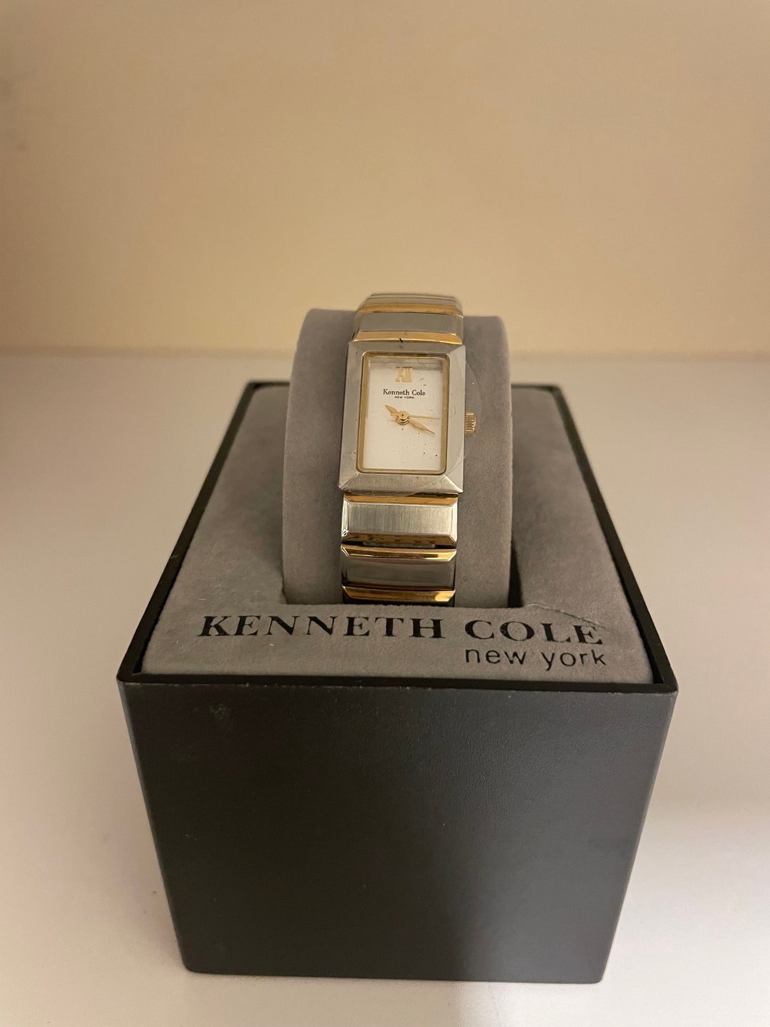 Vintage Kenneth Cole Two Tone Watch - Etsy