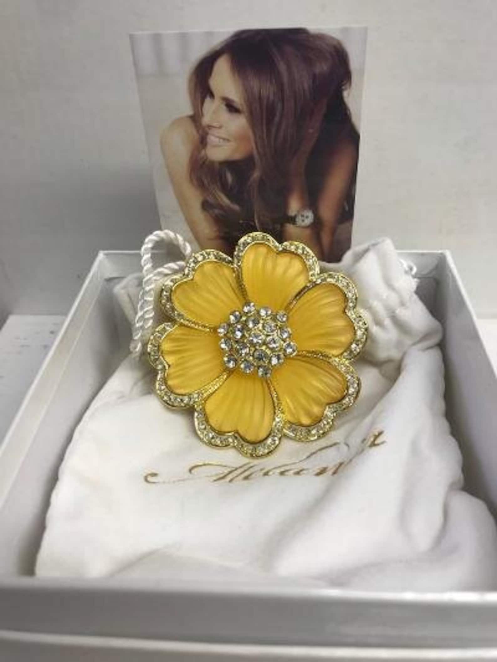 Melania Trump Gold Tone Brooch - Etsy