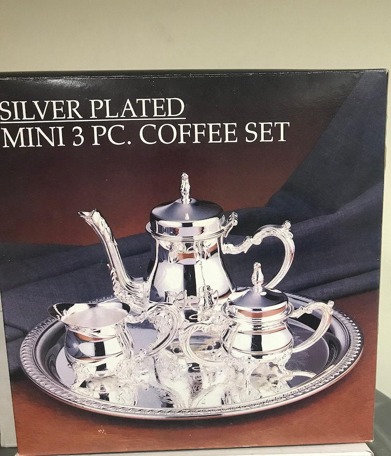 Vintage Mini Coffee Set - Etsy