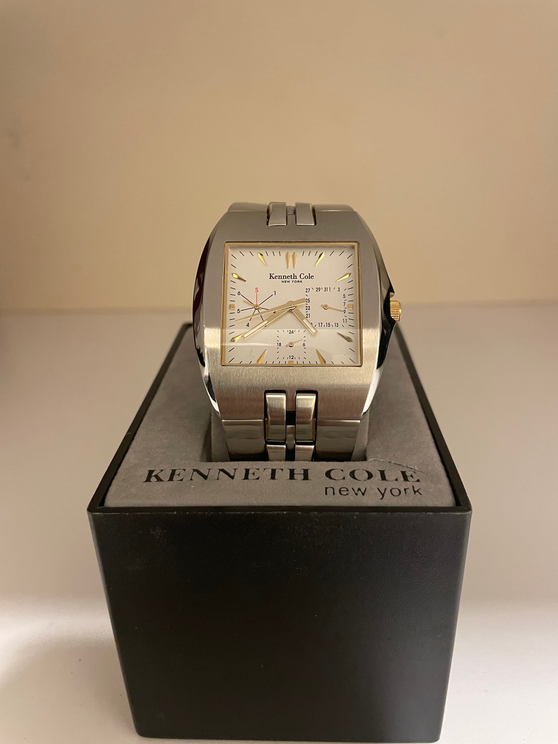 Vintage Kenneth Cole Multi Function Watch - Etsy