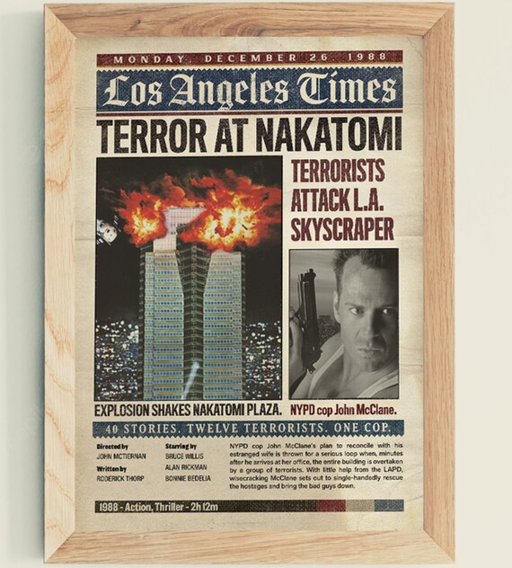 Die Hard 1988 Movie Poster