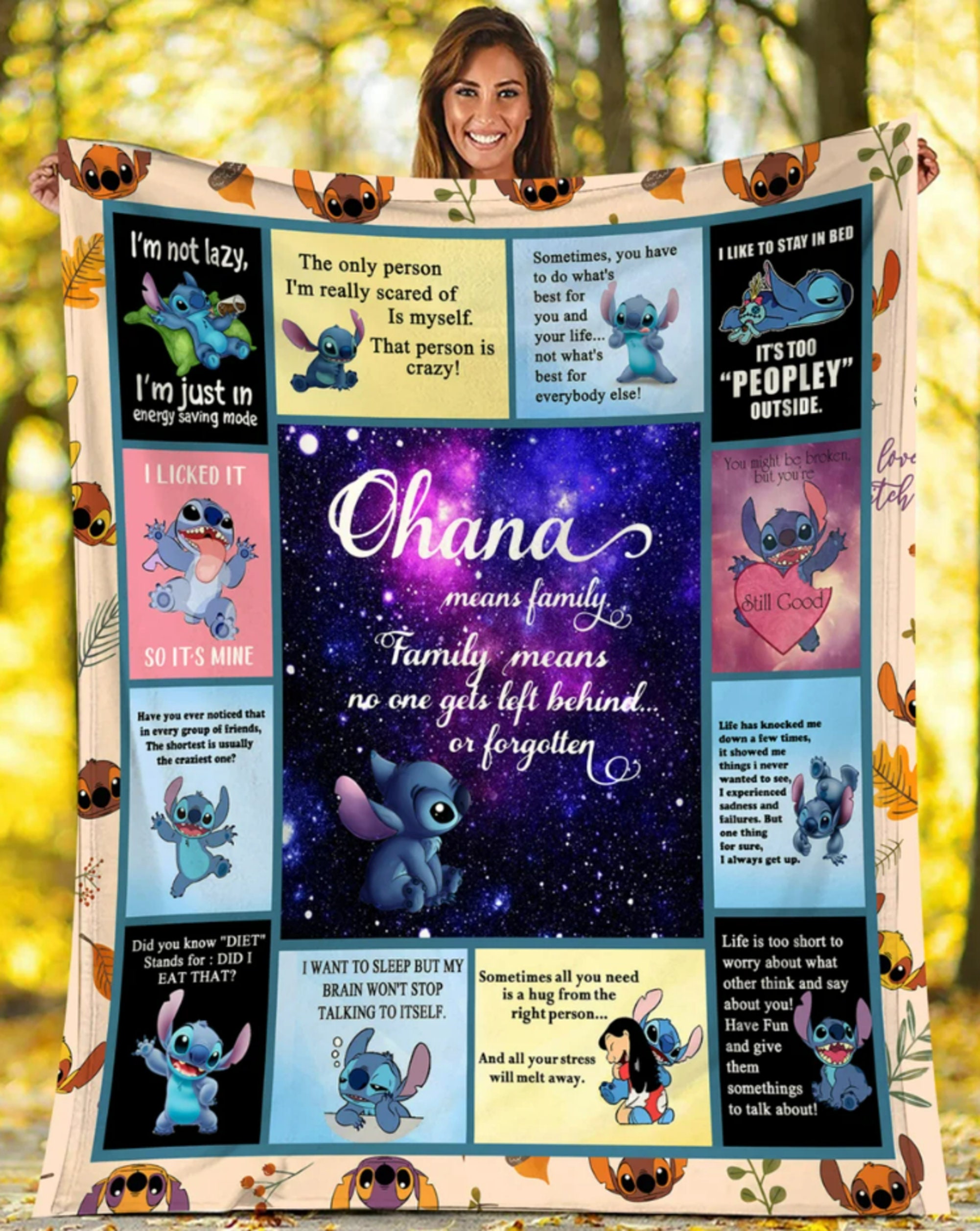 Stitch This Is My Family Quote