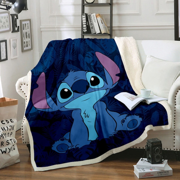 Lilo and Stitch Baby Blanket - Etsy