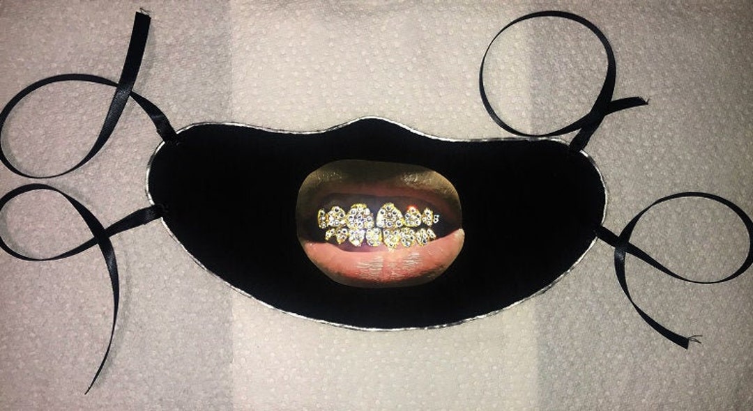 Custom Mouth & Grillz Mask - Etsy