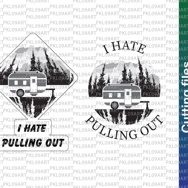 I Hate to Pull Out Camping Svg - Etsy