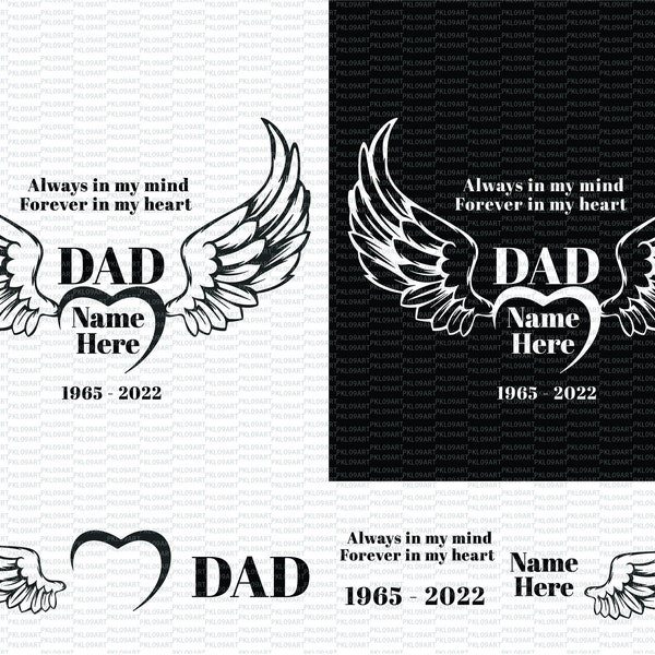 In Memory Svg - Etsy